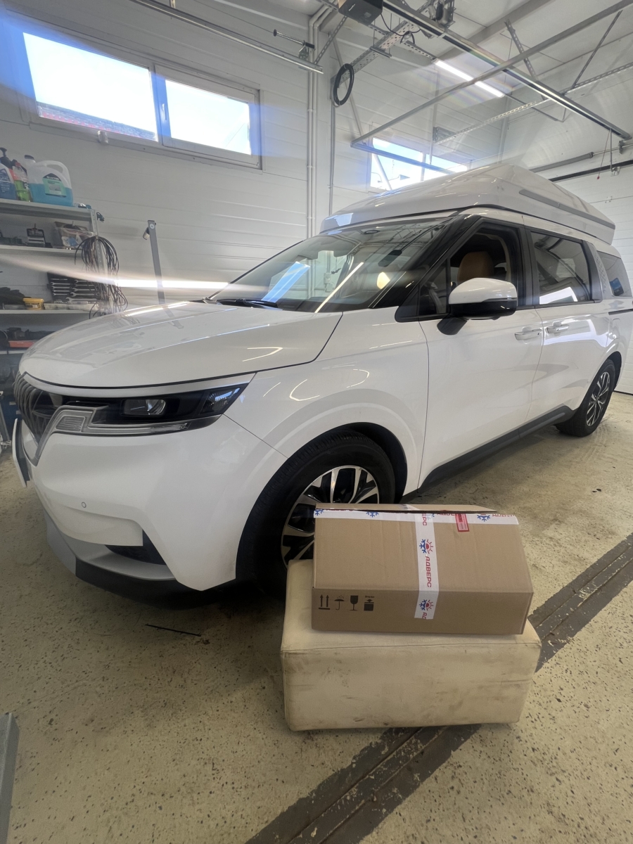 Установка Бинар 5S и автосигнализации Star Line на Kia Carnival - Binar Msk