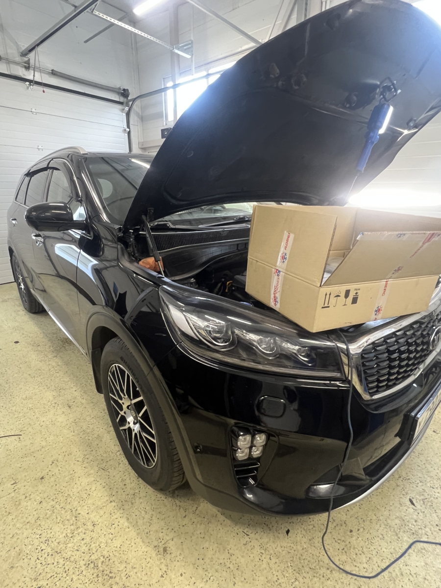 Установка Бинар 5S на Kia Sorento Prime - Binar Msk